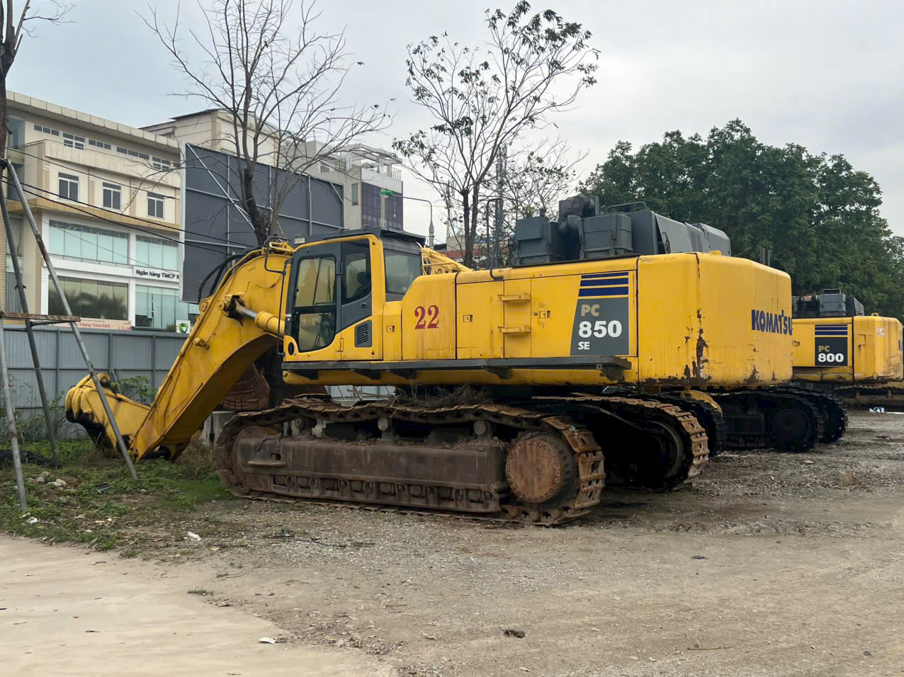 Máy đào Komatsu PC 850 - Công Ty TNHH Môi Trường, Thiết Bị Và Xây Dựng ...